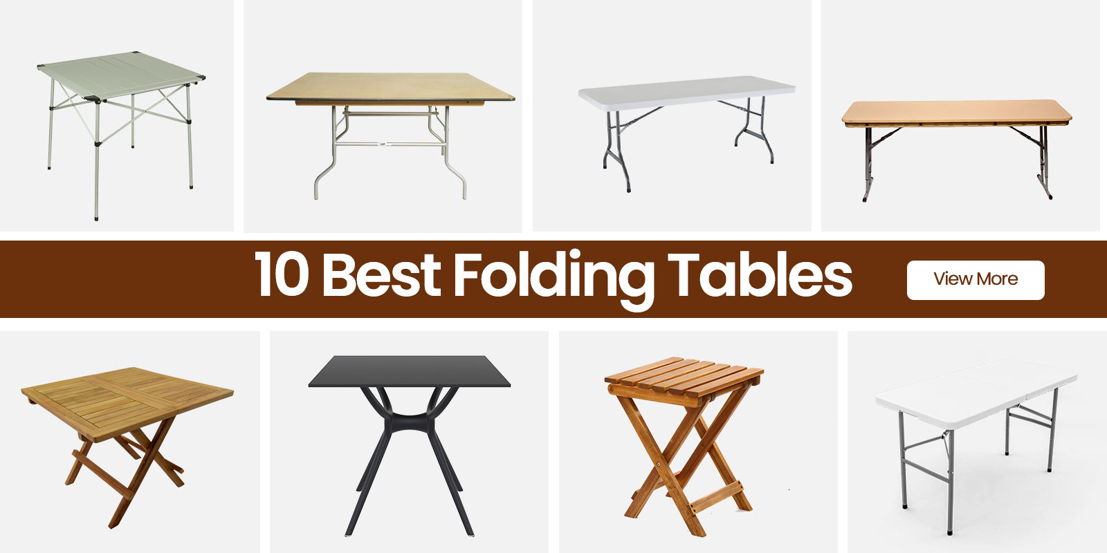 The 10 Best Folding Tables For 2023 - RugKnots