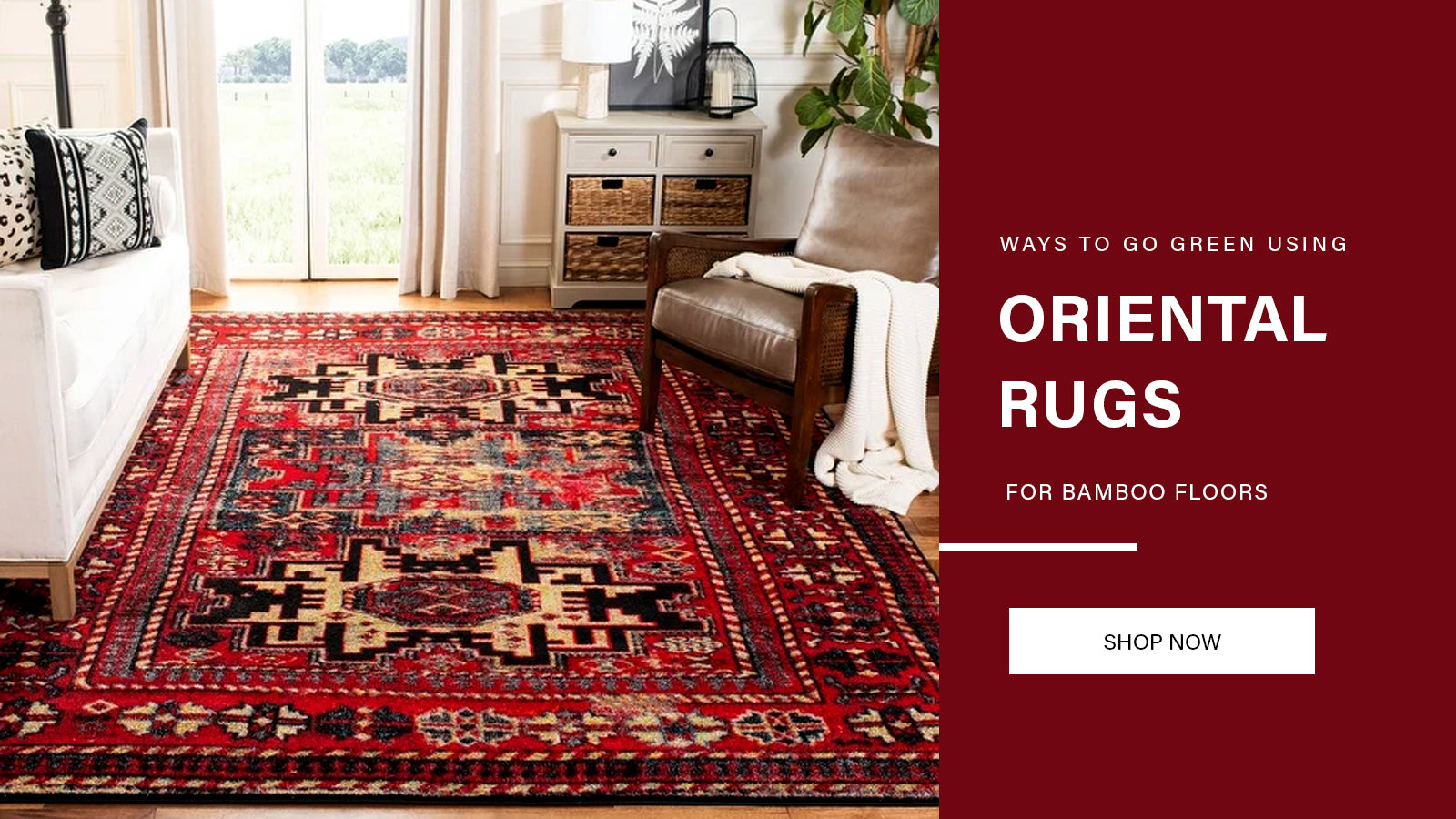 GO GREEN when Pairing Bamboo Floors with Oriental Rugs - RugKnots
