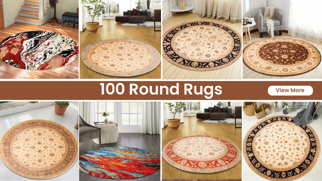 Measure Round Rug Size Guide | RugKnots