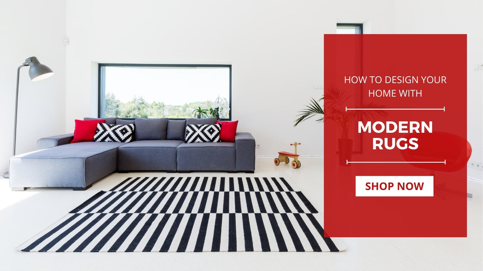 How to Design your Home with Modern Rugs - RugKnots