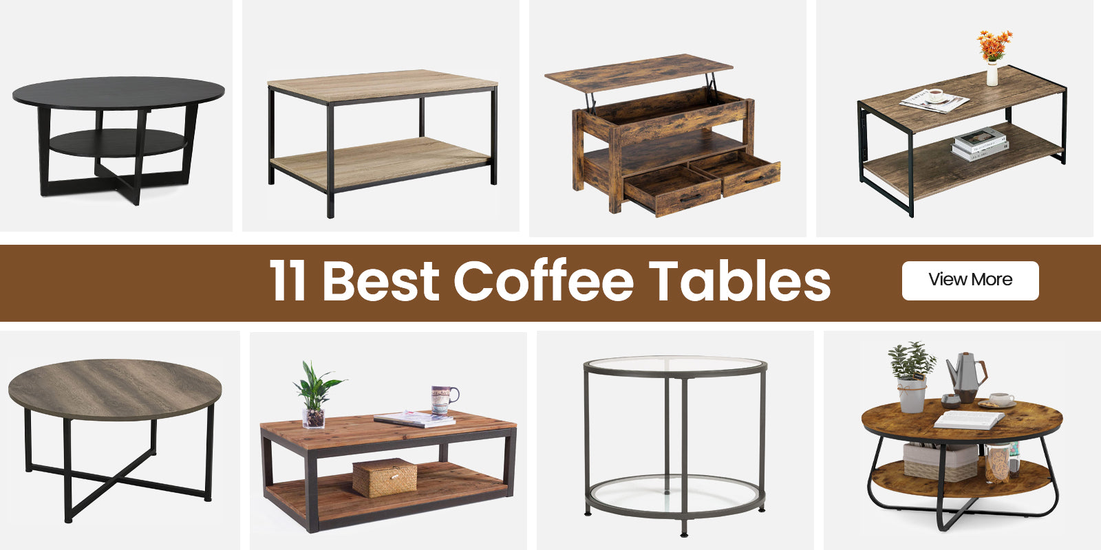 The 11 Best Coffee Tables For 2023 - RugKnots