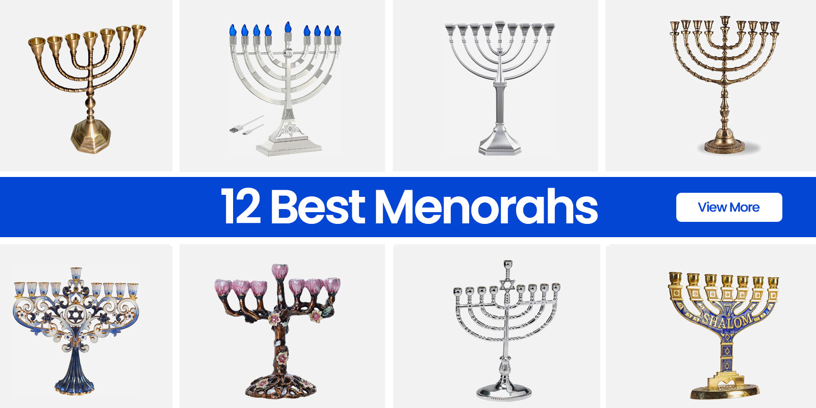The 12 Best Menorahs For 2023 - RugKnots