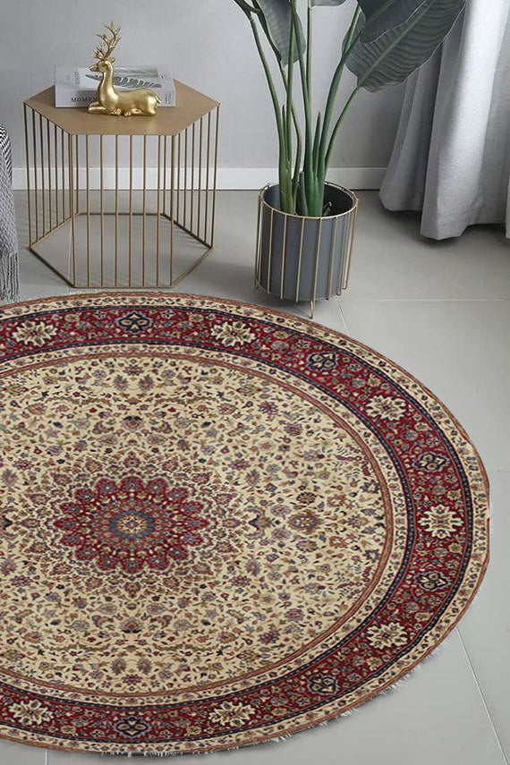 Round Rugs & Washable Styles | Shop at RugKnots